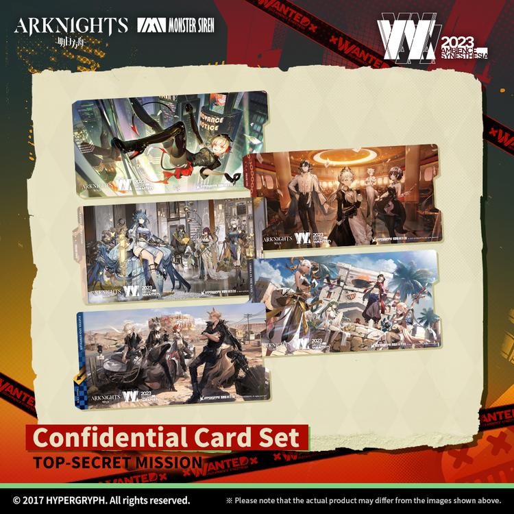 Arknights · Ambience Synesthesia 2023 WANTED Collector's Edition Box – GRYPHLINE STORE